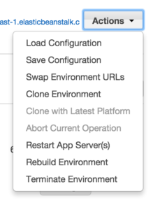 [TUTORIAL] HOW TO PAUSE AN AWS ELASTIC BEANSTALK ENVIRONMENT USING THE DASHBOARD – Gubatron.com